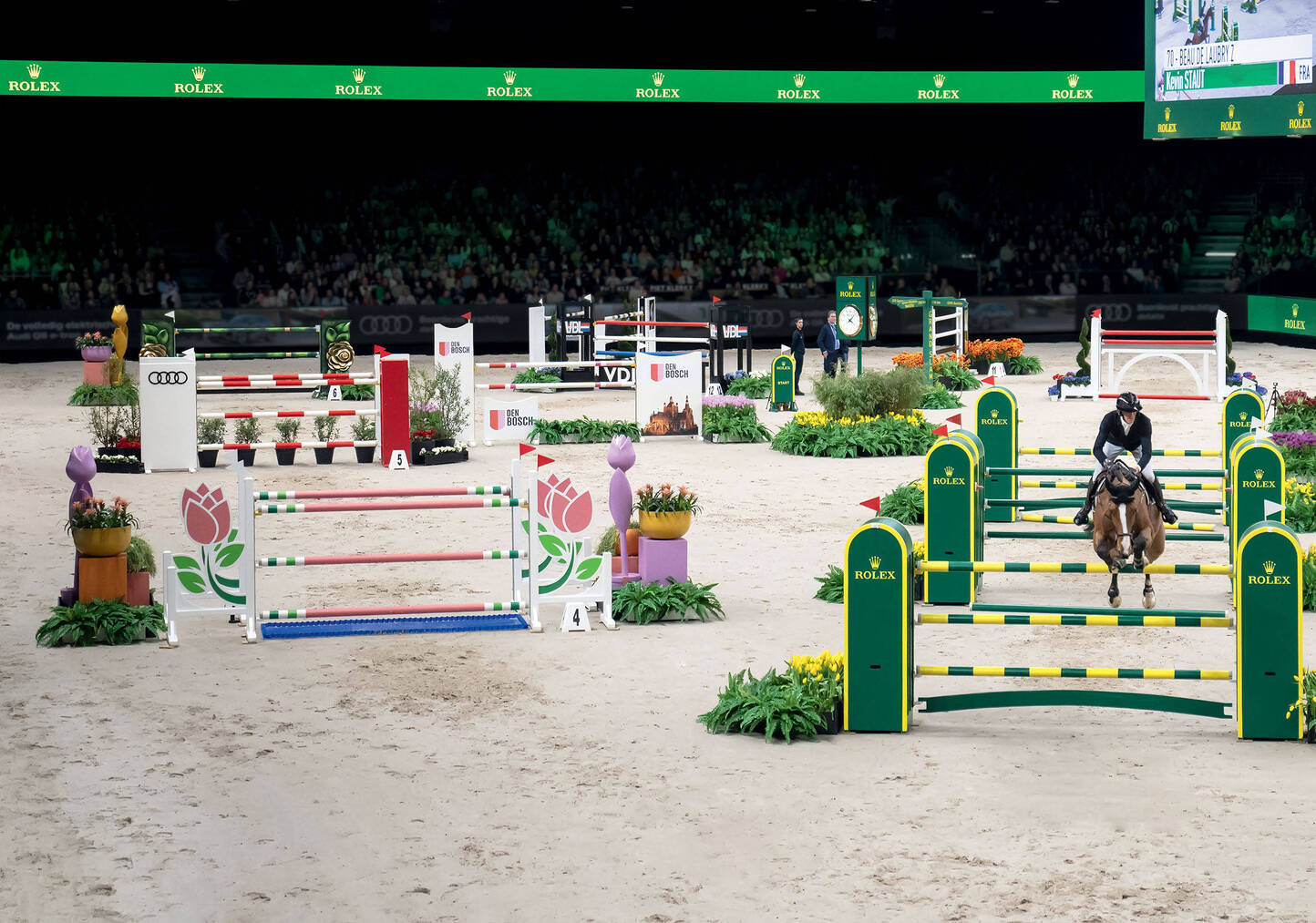 Live from the competition