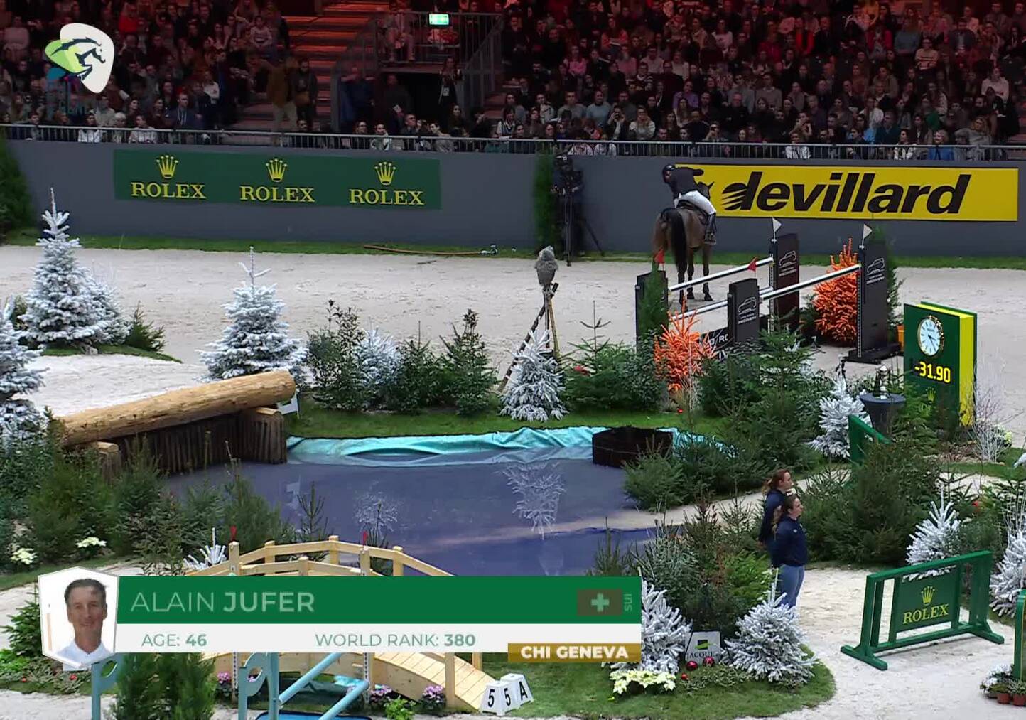 Alain Jufer with Dante Mm - CHI5* de Genève 2024 - Round 1 - Video