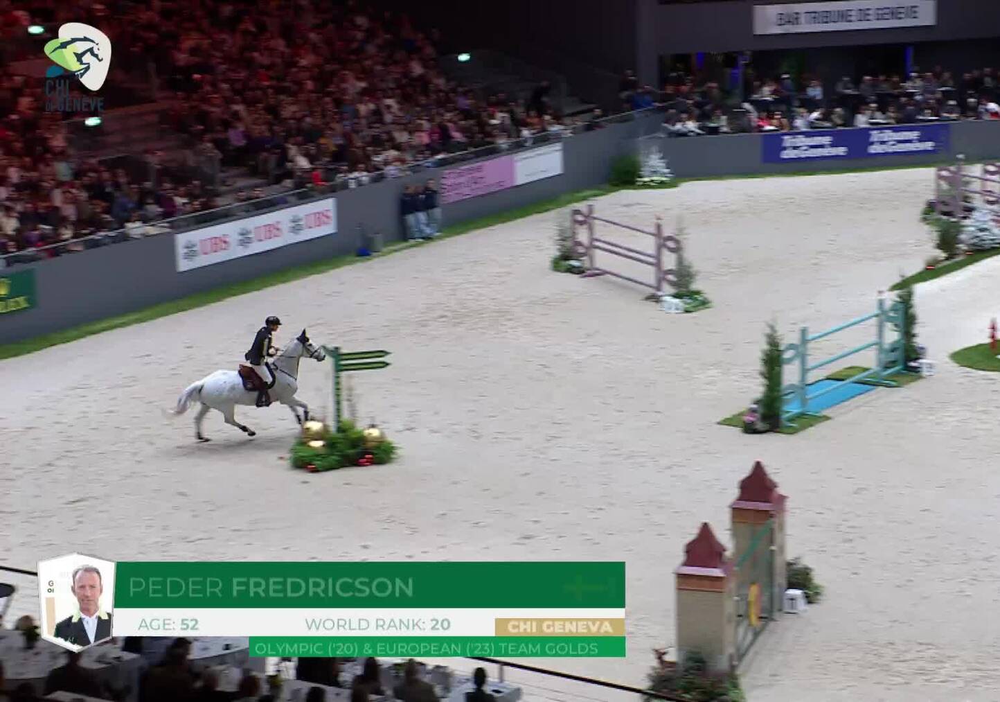 Peder Fredricson with Catch Me Not S - CHI5* de Genève 2024 - Round 1 ...
