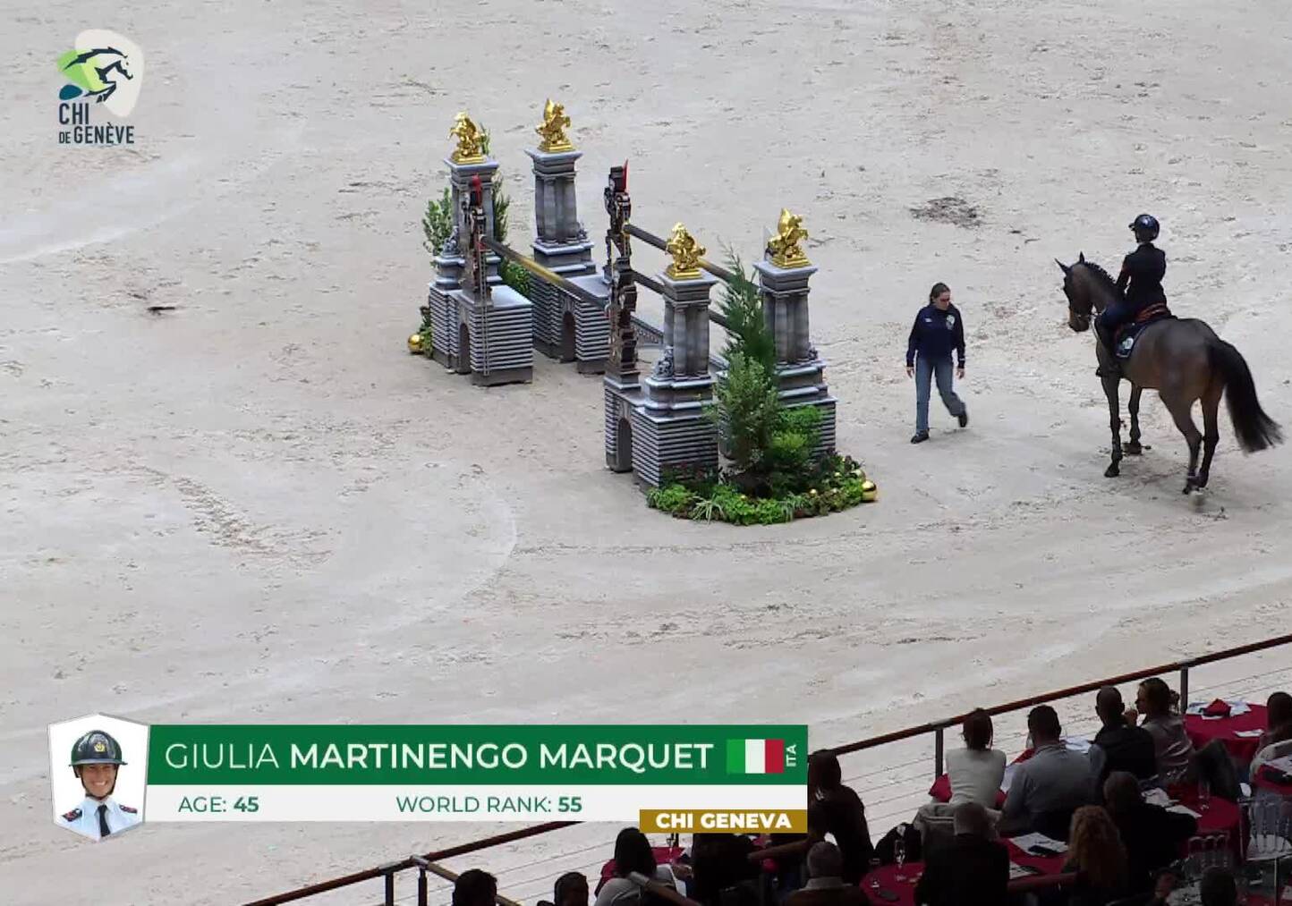 Giulia Martinengo Marquet with Delta Del'isle - CHI5* de Genève 2024 ...