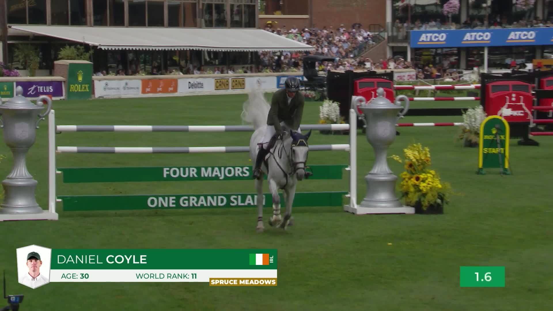 Steve Guerdat with Venard de Cerisy - CSIO5* Spruce Meadows 'Masters ...