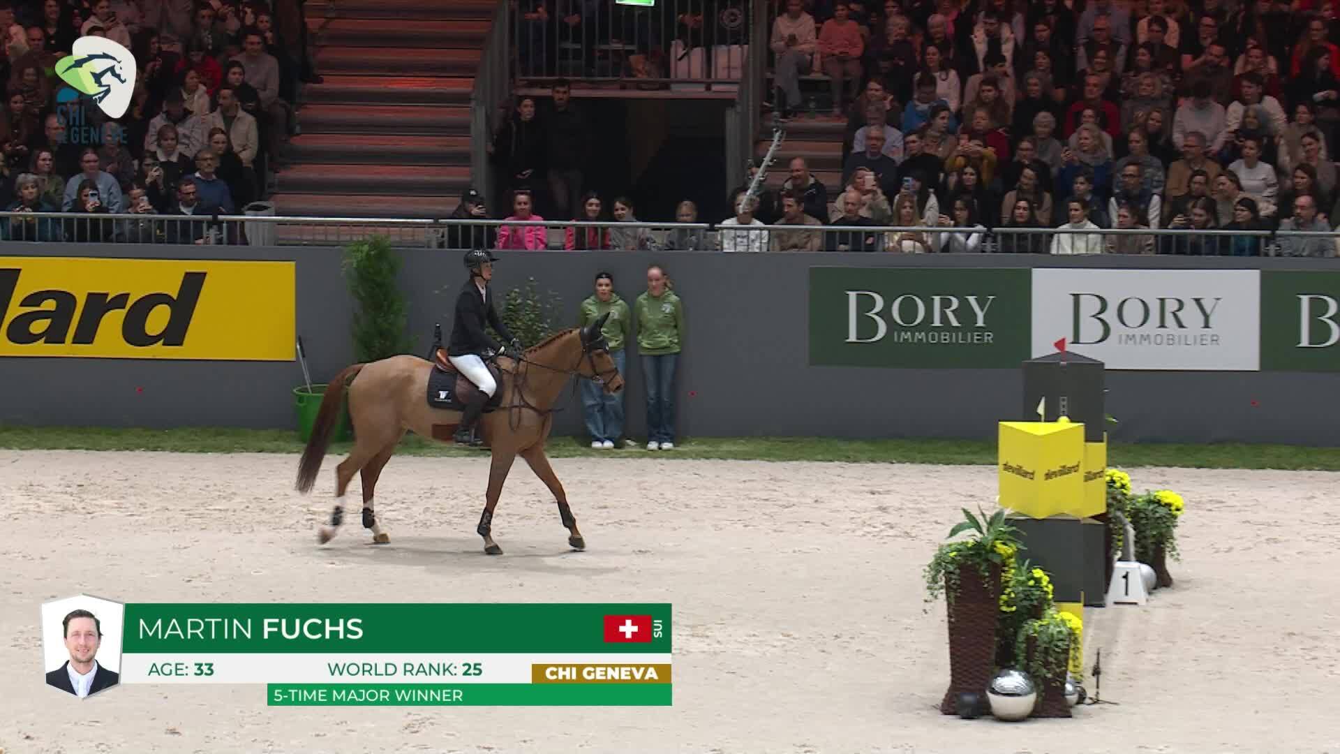 Martin Fuchs avec L&l Lorde - CHI5* de Genève 2025 - Manche 1 - Vidéo