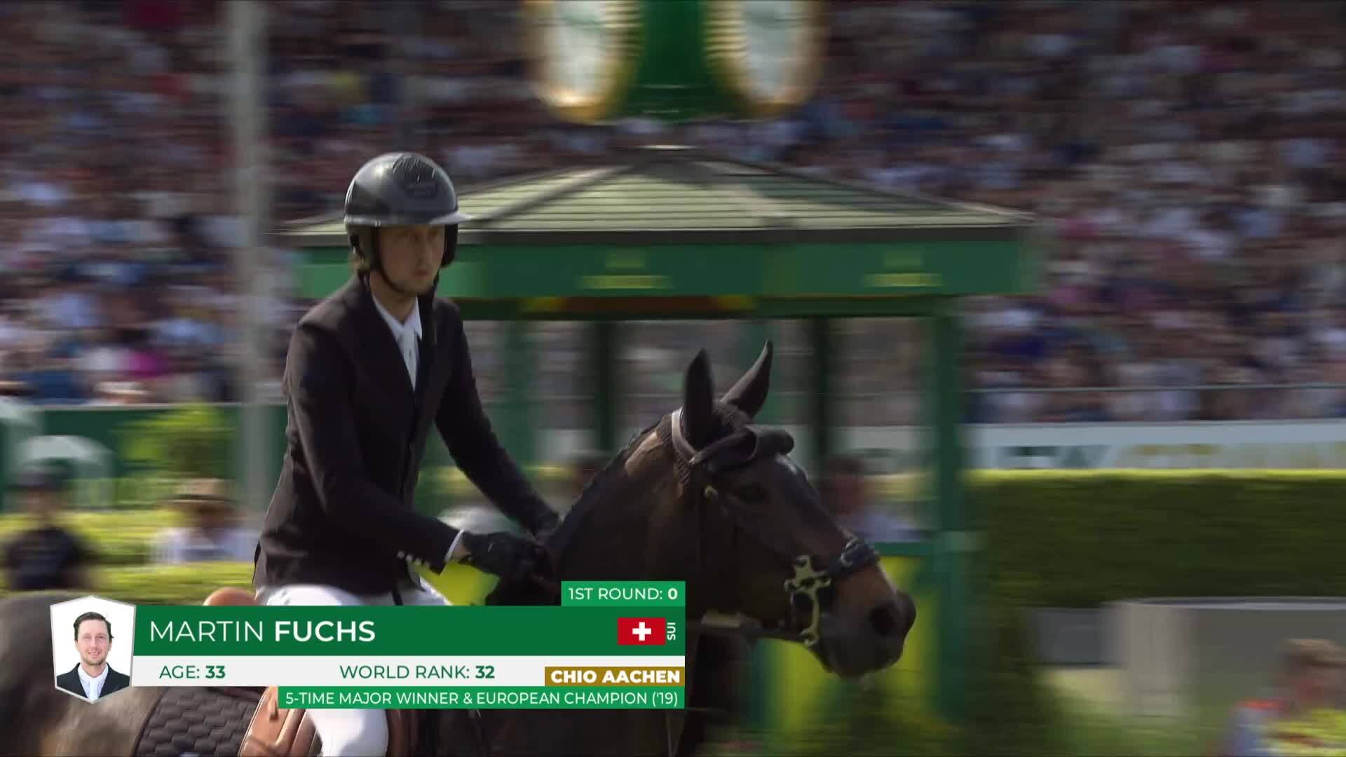 Martin Fuchs with Conner Jei - TSCHIO Aachen 2026 - Round 1 - Video